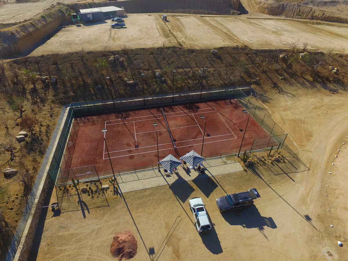 Red clay tennis courts…caliclay is the best option in usa and the rest ...